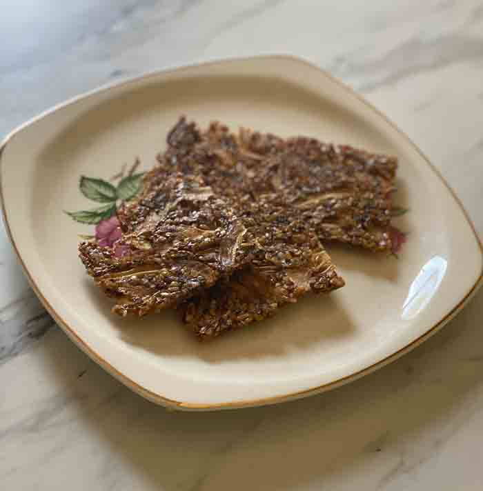 Healthy Onion Cracker Bread - Life In The Green.House